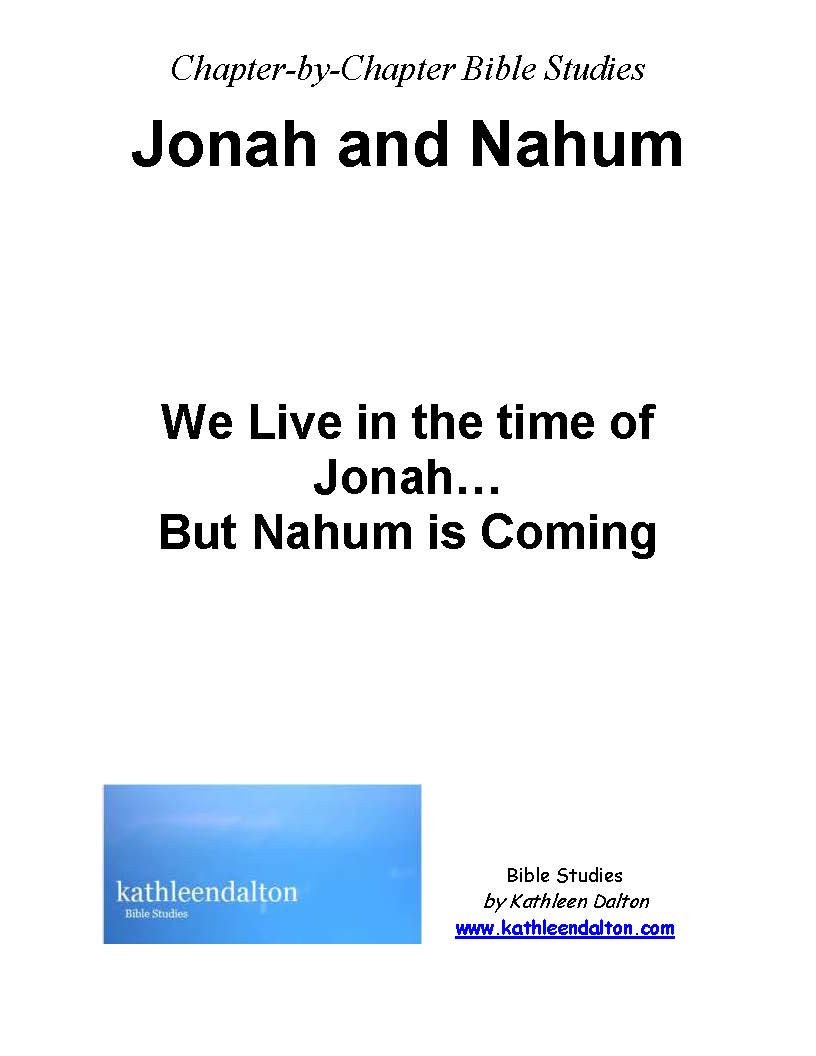 Jonah and Nahum Bible Study – Bible Studies by Kathleen Dalton